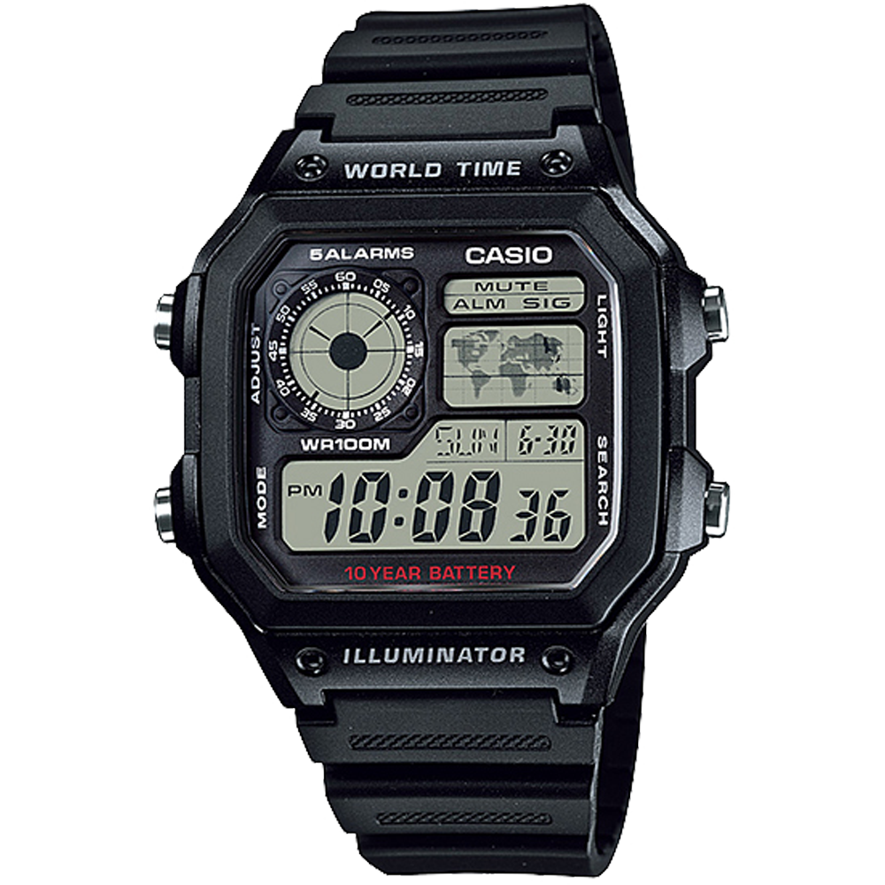How To Change The Analog Time On A Casio Illuminator Watch Rededuct