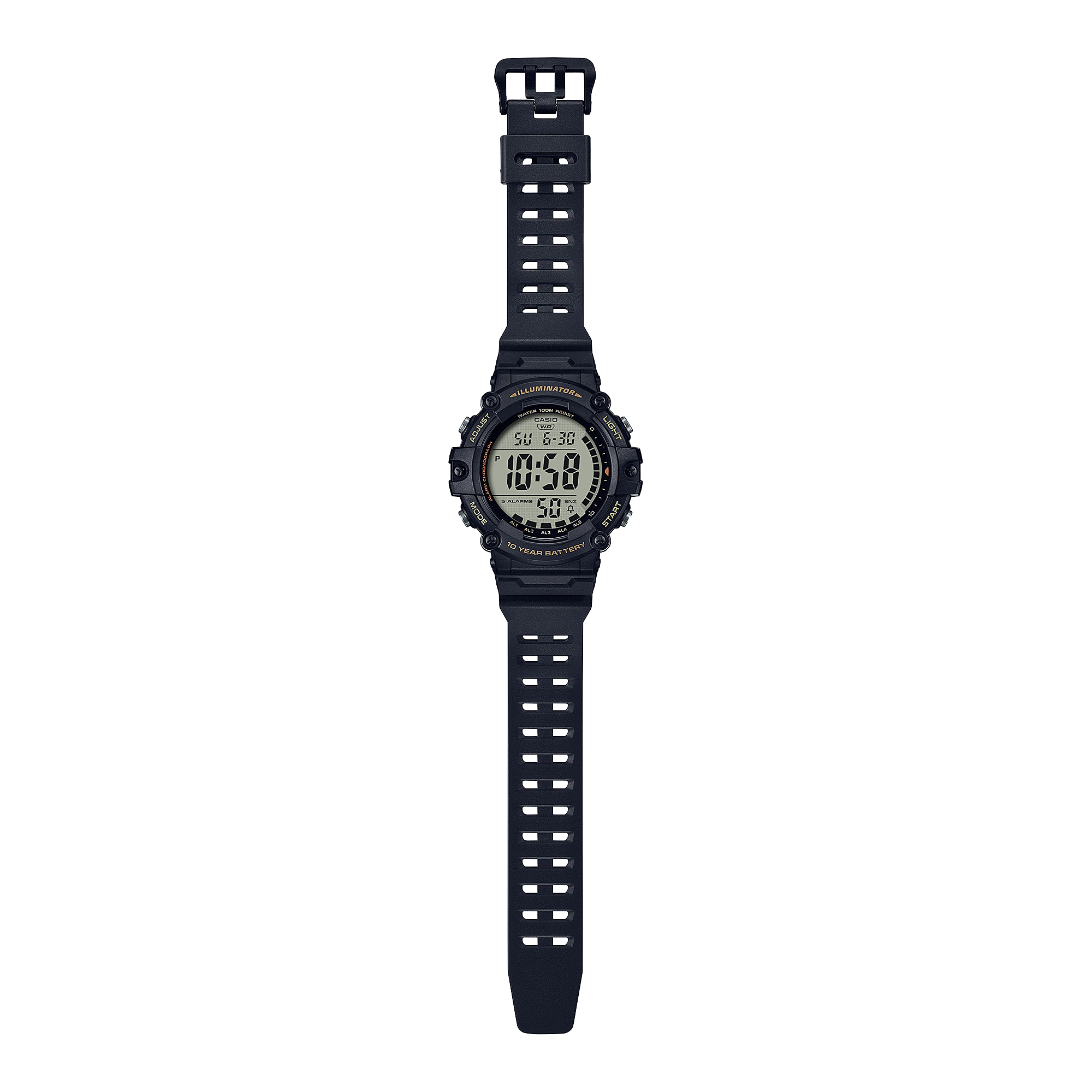 AE1500WHX-1AV | Illuminator Black Digital Watch | CASIO