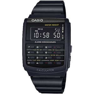 CA506B-1AVT | Black Data Bank Watch | CASIO