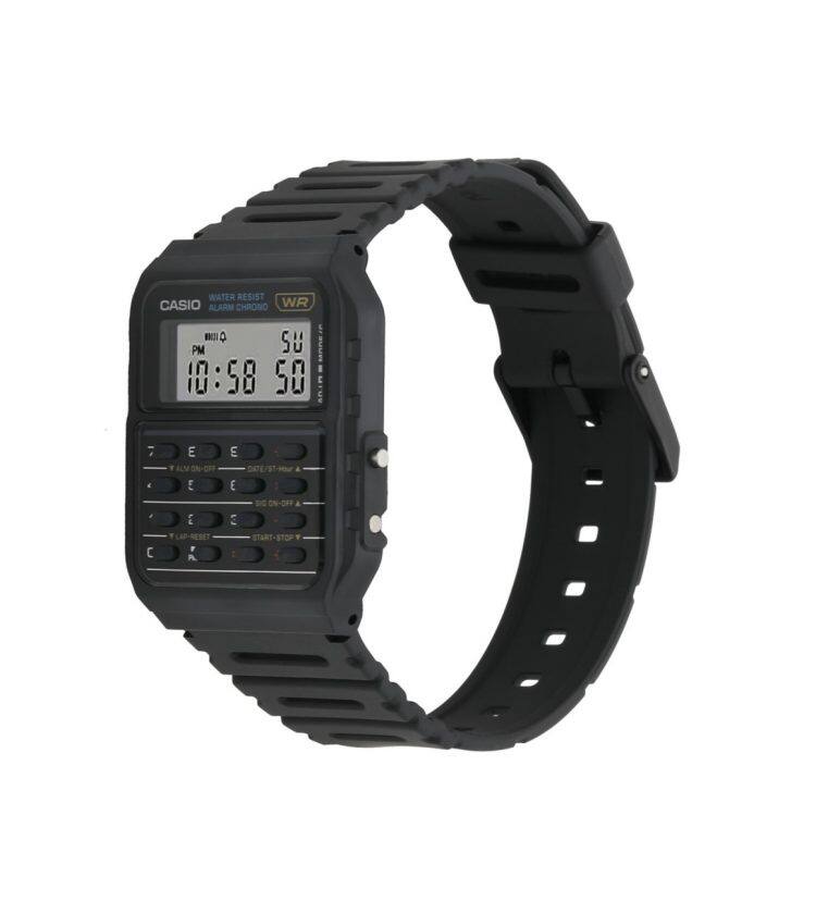 CA53W-1 | Black Data Bank Watch | CASIO