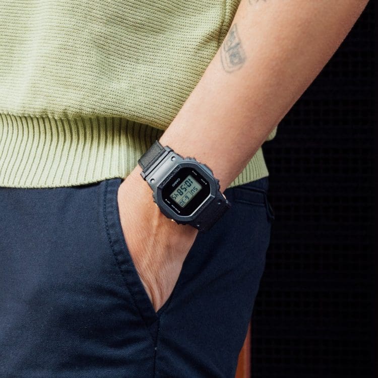 DW5600BCE-1 | G-SHOCK 5600 SERIES Black | CASIO