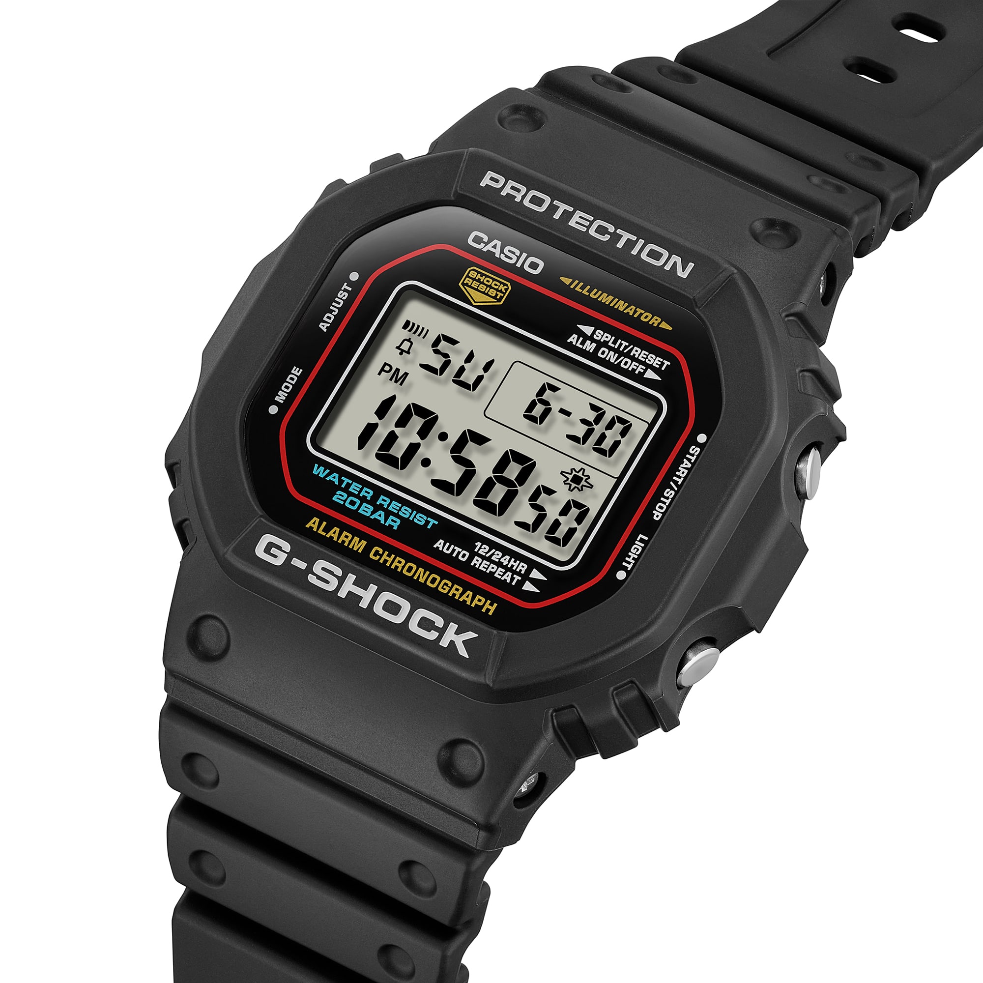 DW5600RL-1 | G-SHOCK DIGITAL Black | CASIO
