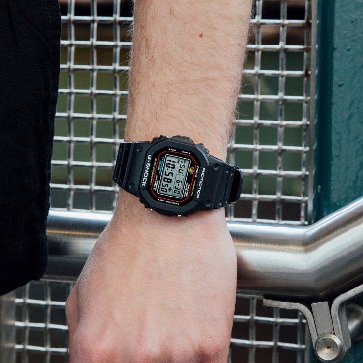 DW5600RL-1 | G-SHOCK DIGITAL Black | CASIO