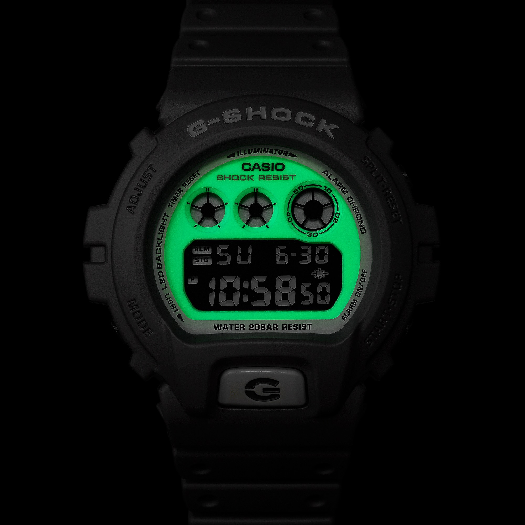 DW6900HD-8 | Digital Luminescent Glow Watch | Casio G-SHOCK