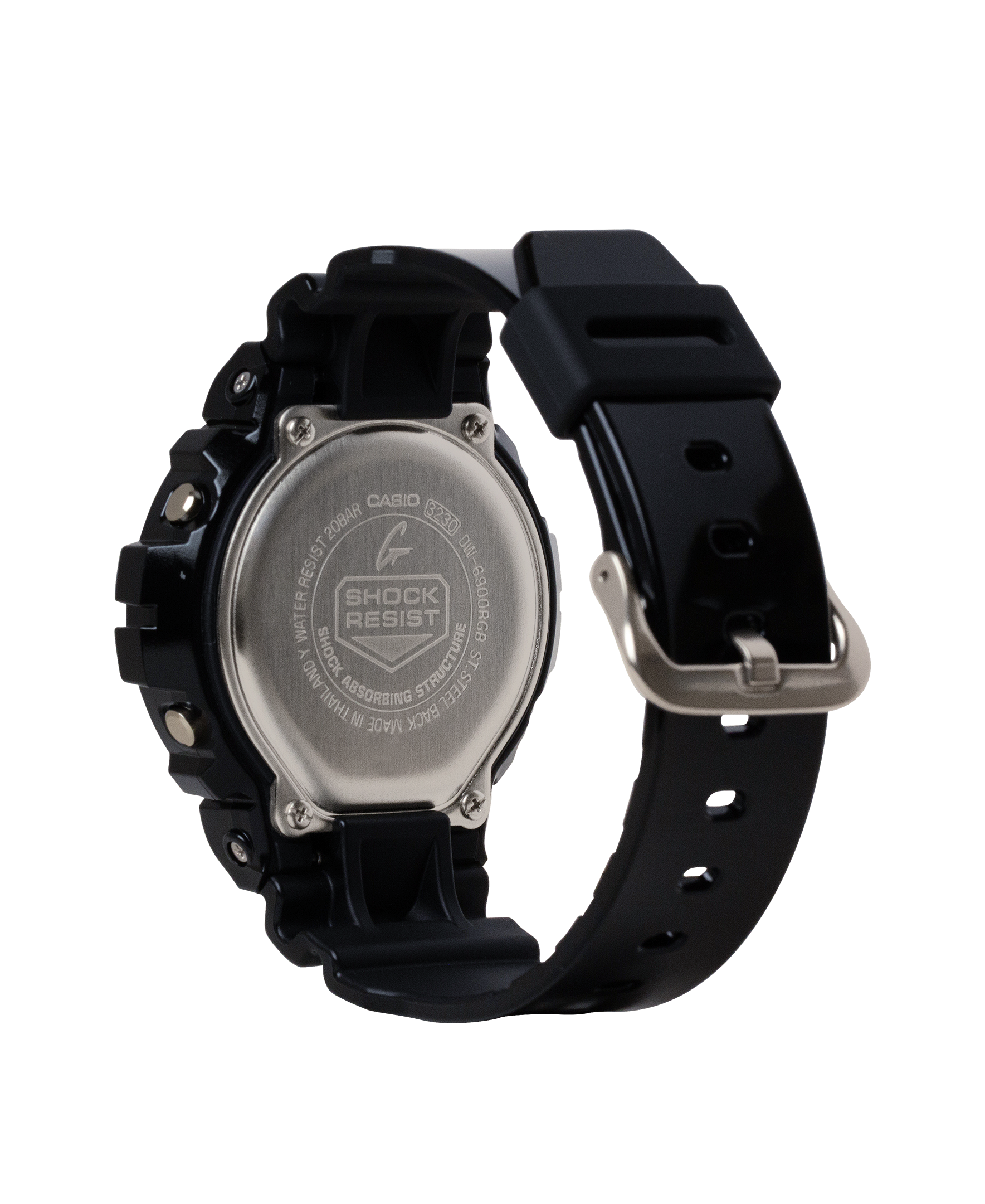 DW6900RGB-1 | G-SHOCK DIGITAL Black | CASIO