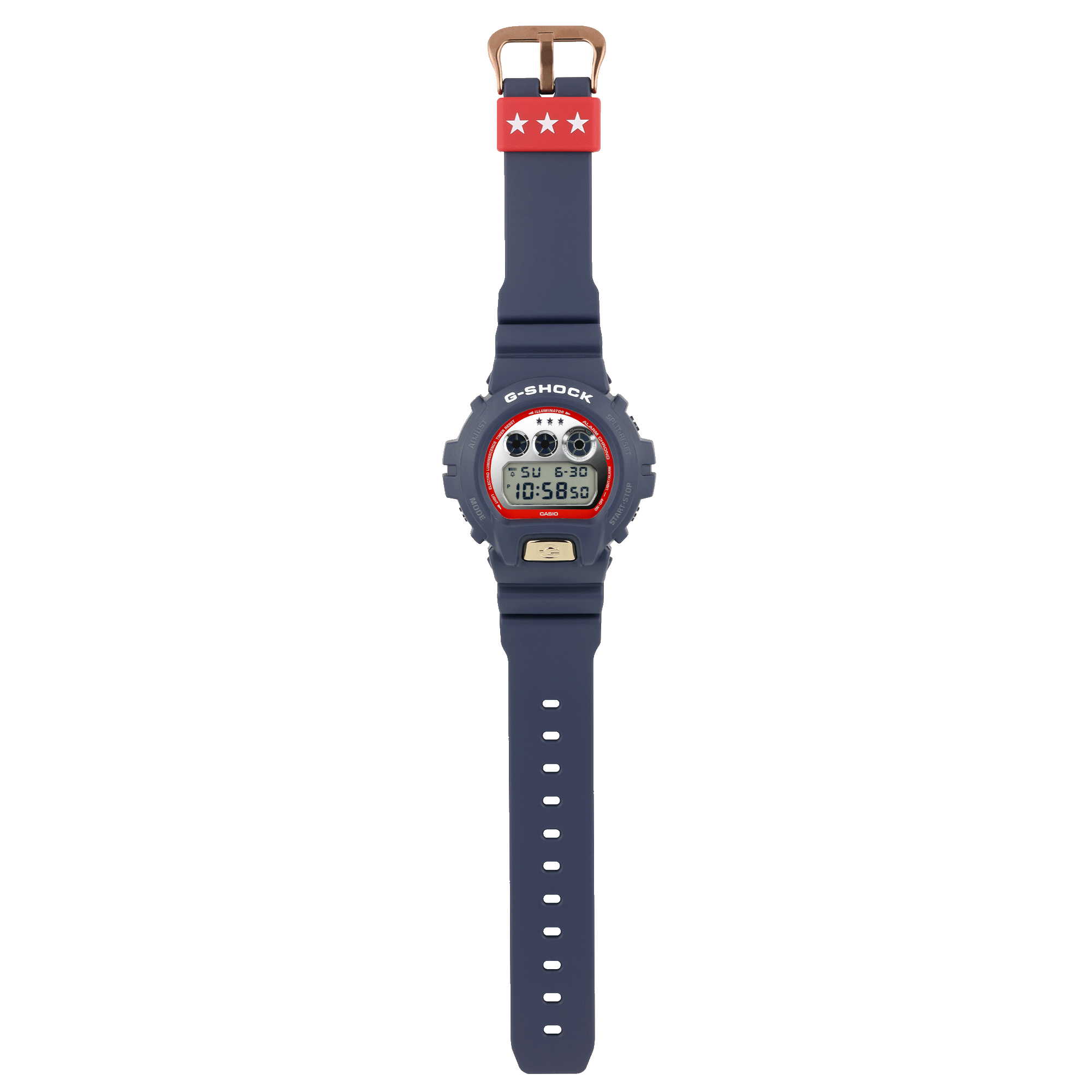 DW6900US24-2 | Navy Blue Patriotic Colors Watch | Casio G-SHOCK