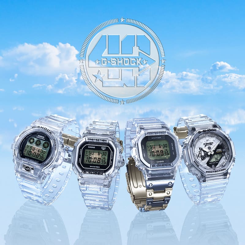 DWE5640RX-7 | G-SHOCK 5600 SERIES Transparent color | CASIO