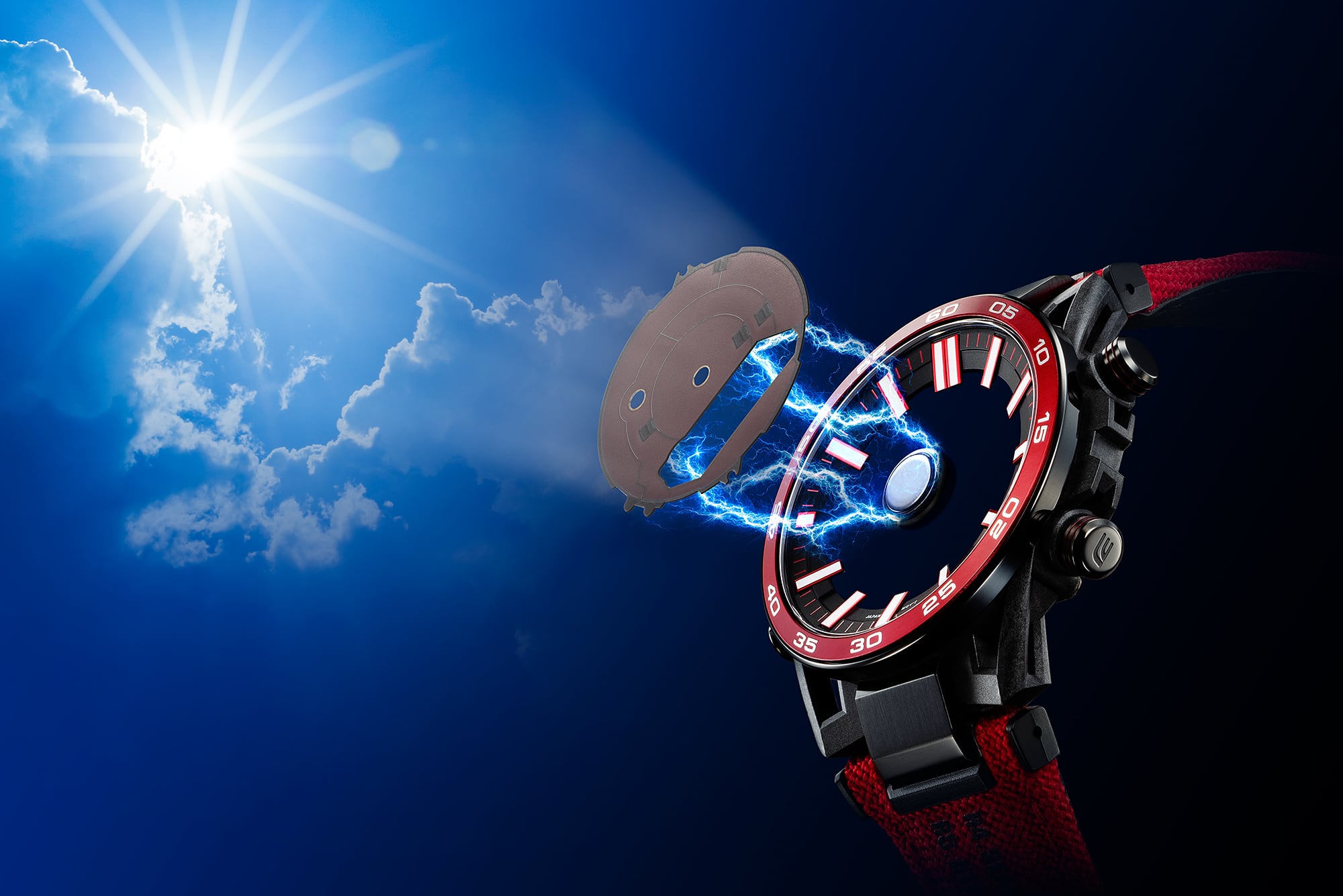 ECB2000MFG1A | Edifice Initial D and MF Ghost Collaboration Watch