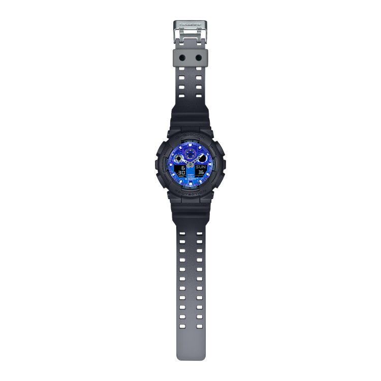 GA100FL-1A | G-SHOCK ANALOG-DIGITAL Black | CASIO