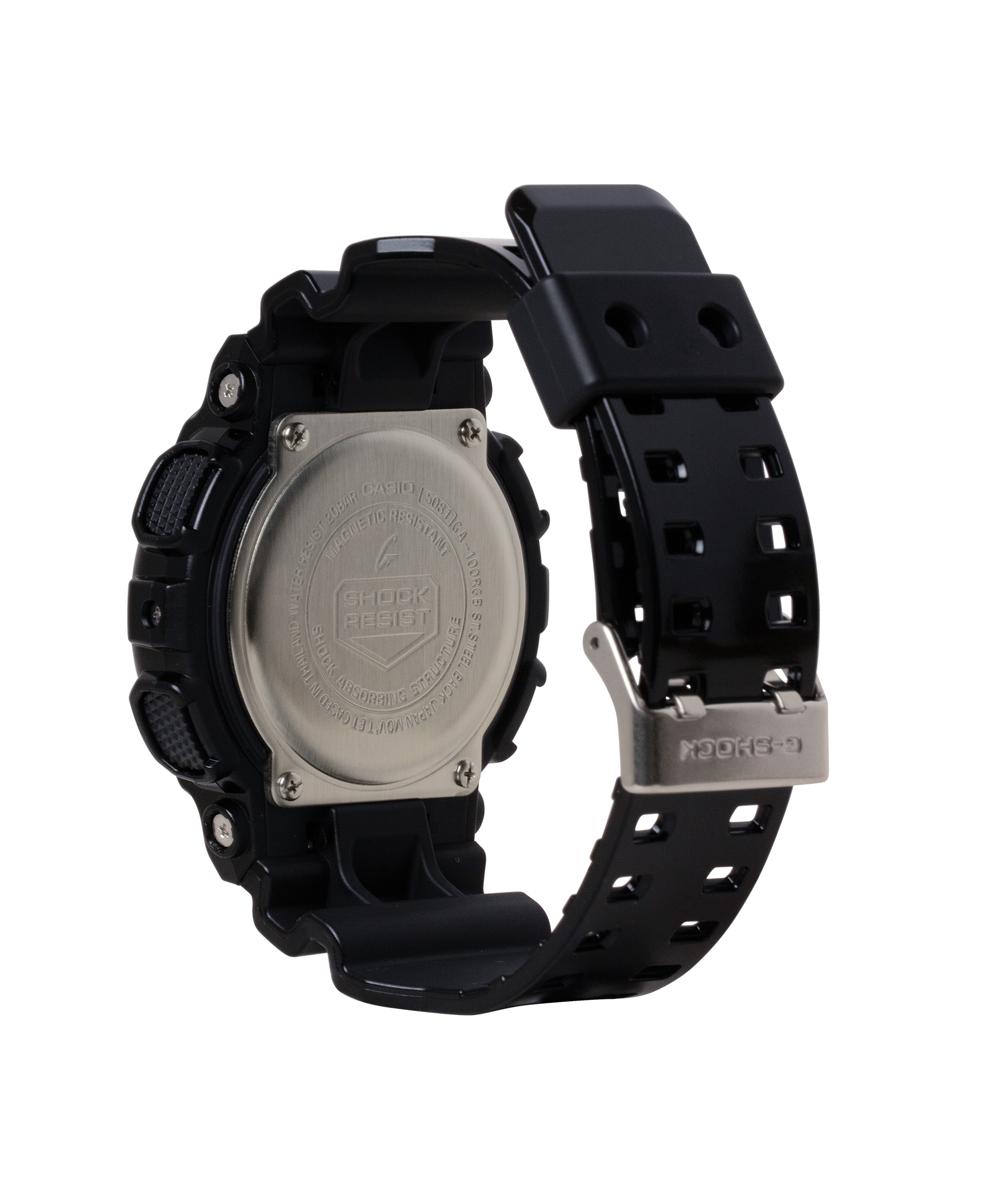 GA100RGB-1A | G-SHOCK ANALOG-DIGITAL Black | CASIO