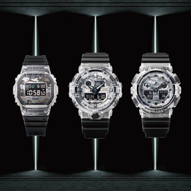 GA100SKC-1A | Transparent Analog-Digital Men's Watch - G-SHOCK | CASIO