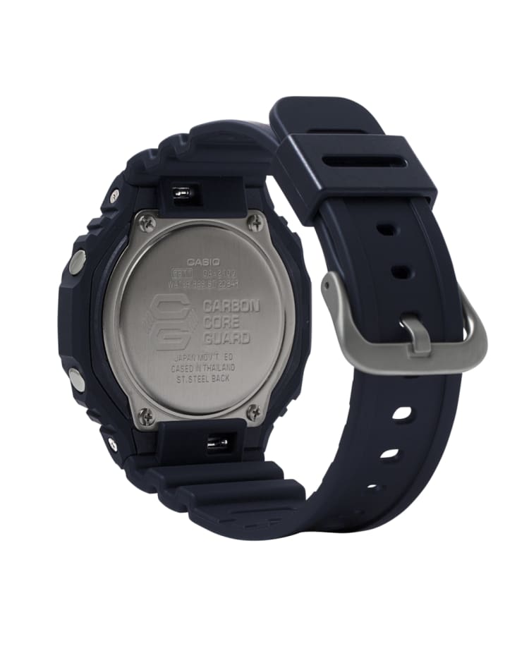 GA2100-1A1 | Monochrome Black Analog-Digital Watch | Casio G-SHOCK