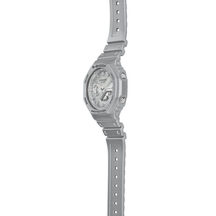 GA2100FF-8A | Retro Futuristic Metallic Silver Men’s Watch by G-SHOCK ...