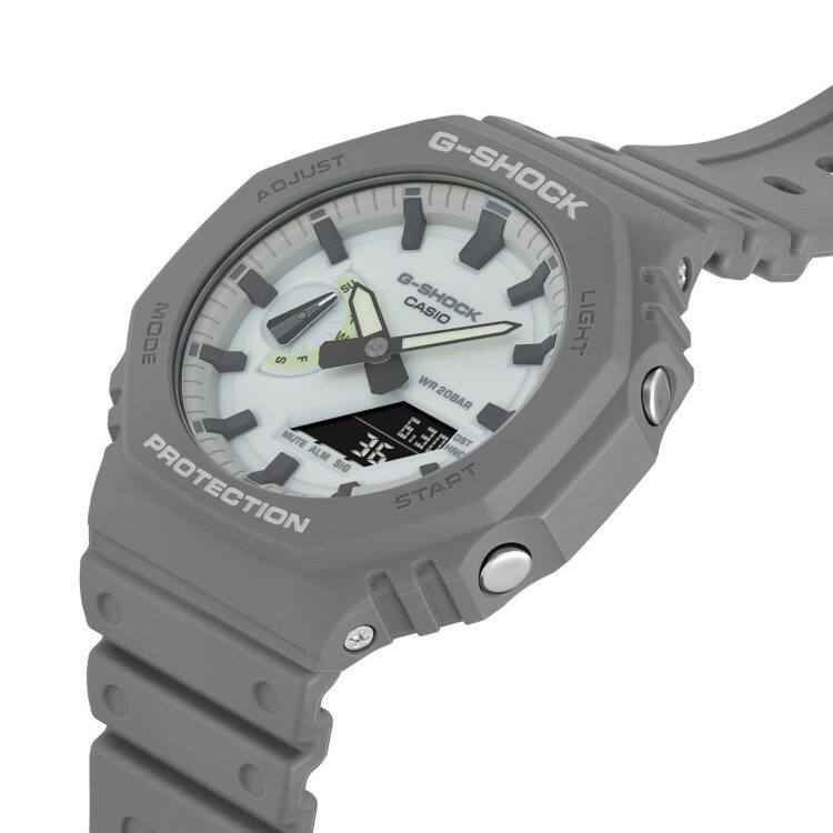 GA2100HD-8A | Luminescent Gray Glow Watch | Casio G-SHOCK