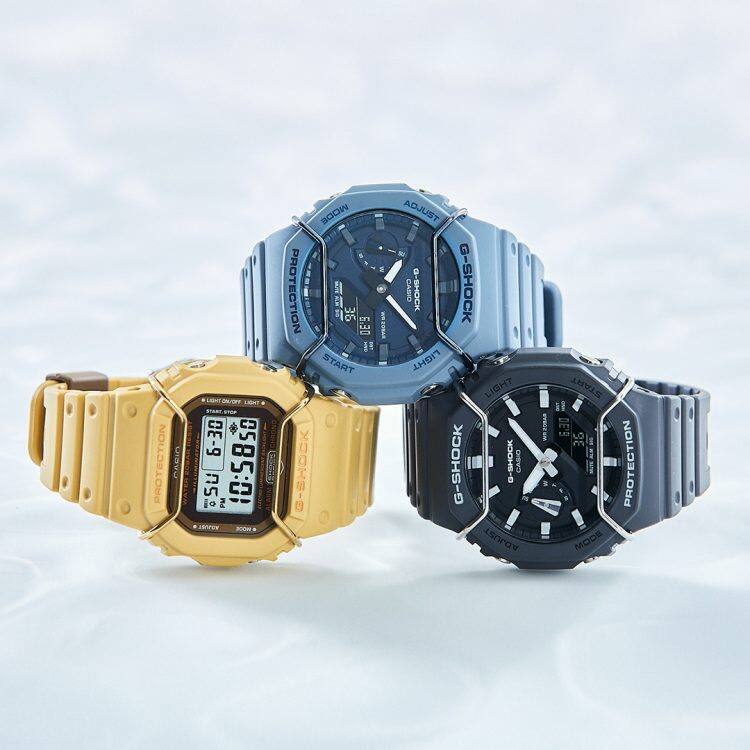 GA2100PT-2A | G-SHOCK 2100 Series Blue, Light blue | CASIO