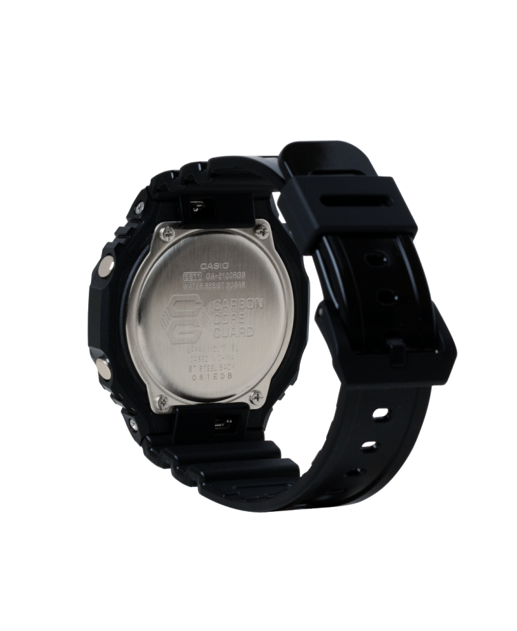 GA2100RGB-1A | G-SHOCK 2100 Series Black | CASIO
