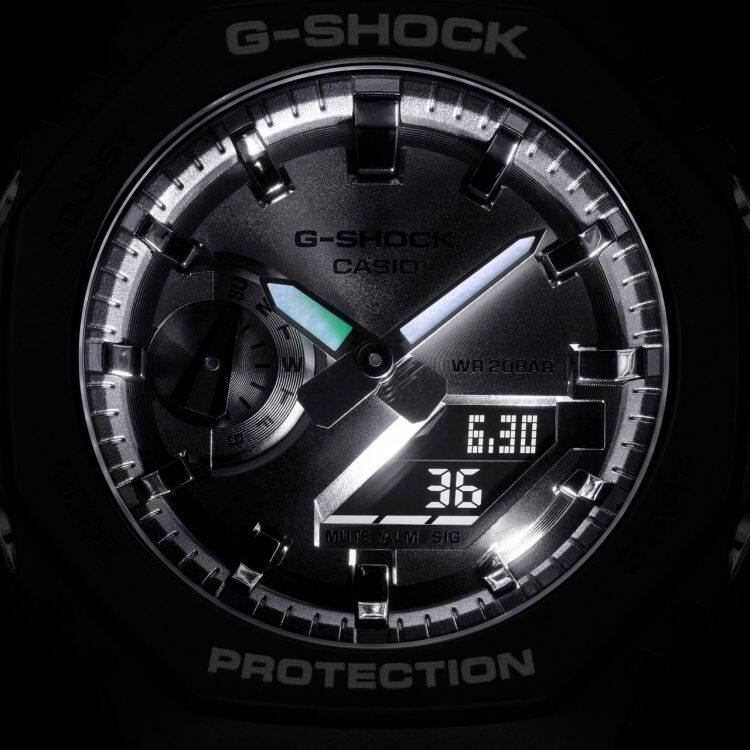 GA2100SB-1A | G-SHOCK 2100 Series Black | CASIO