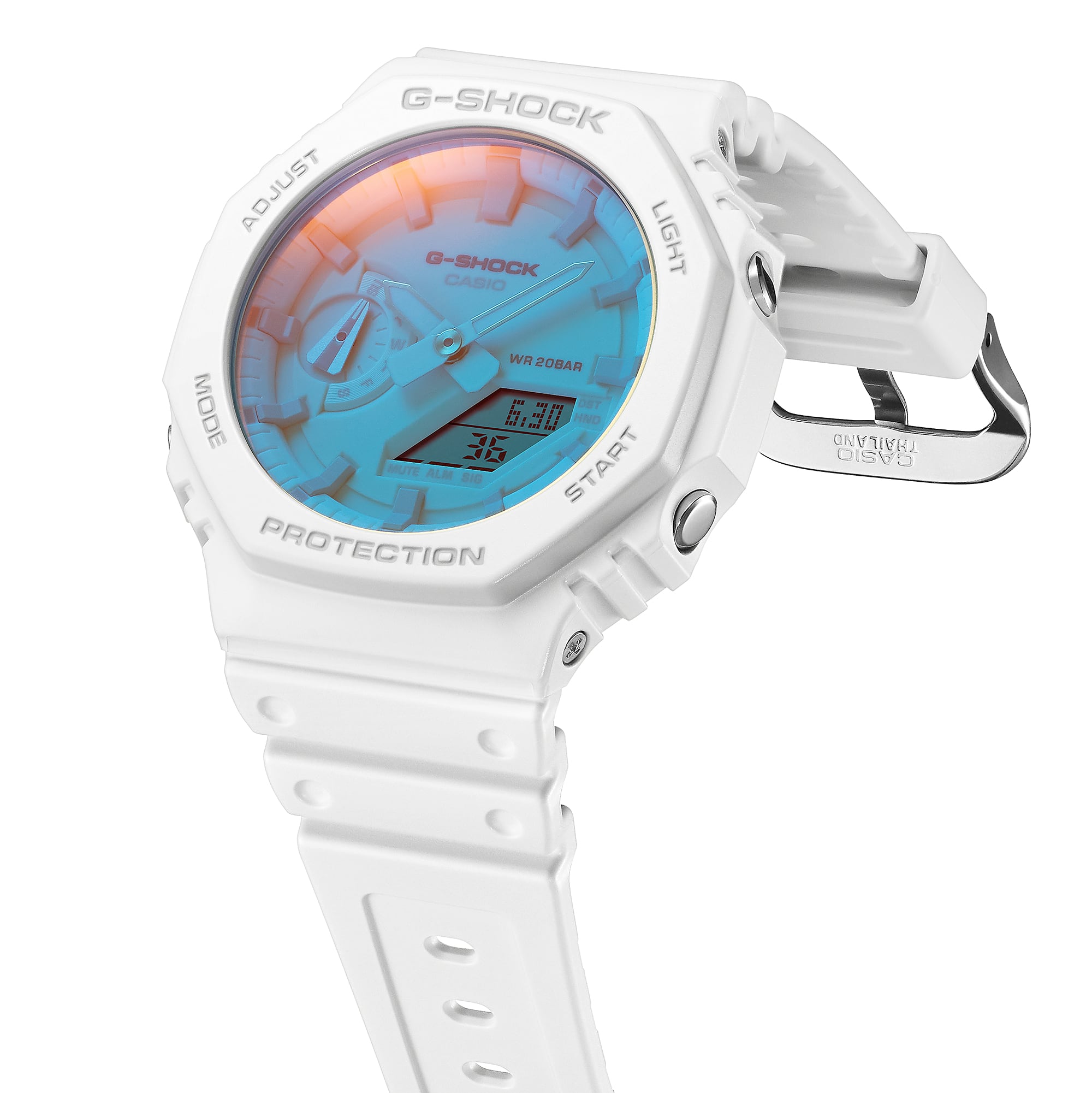 GA2100TL-7A | White Casio GA2100 Summer Watch | Casio G-SHOCK