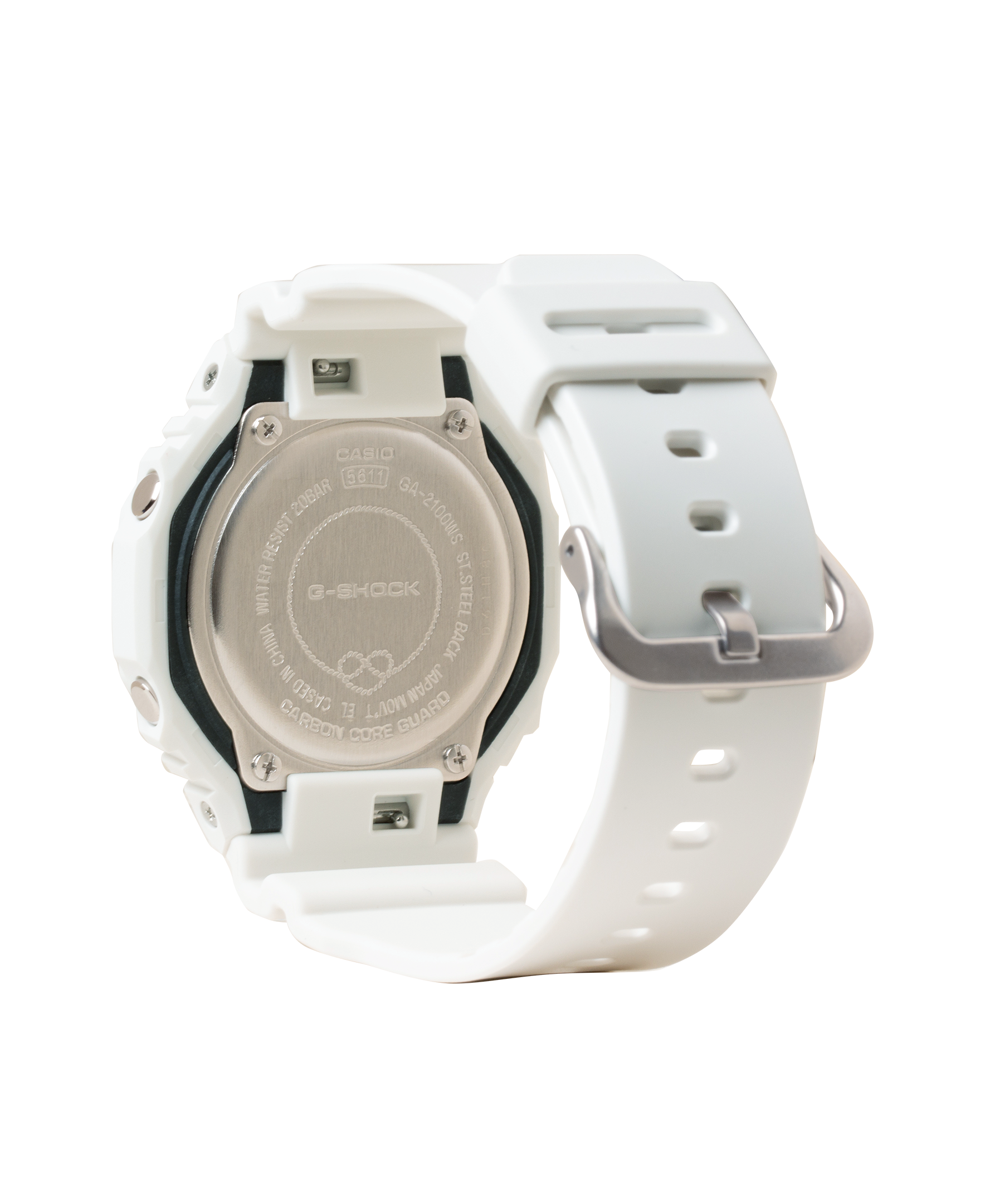 GA2100WS-7A | G-SHOCK 2100 Series White | CASIO