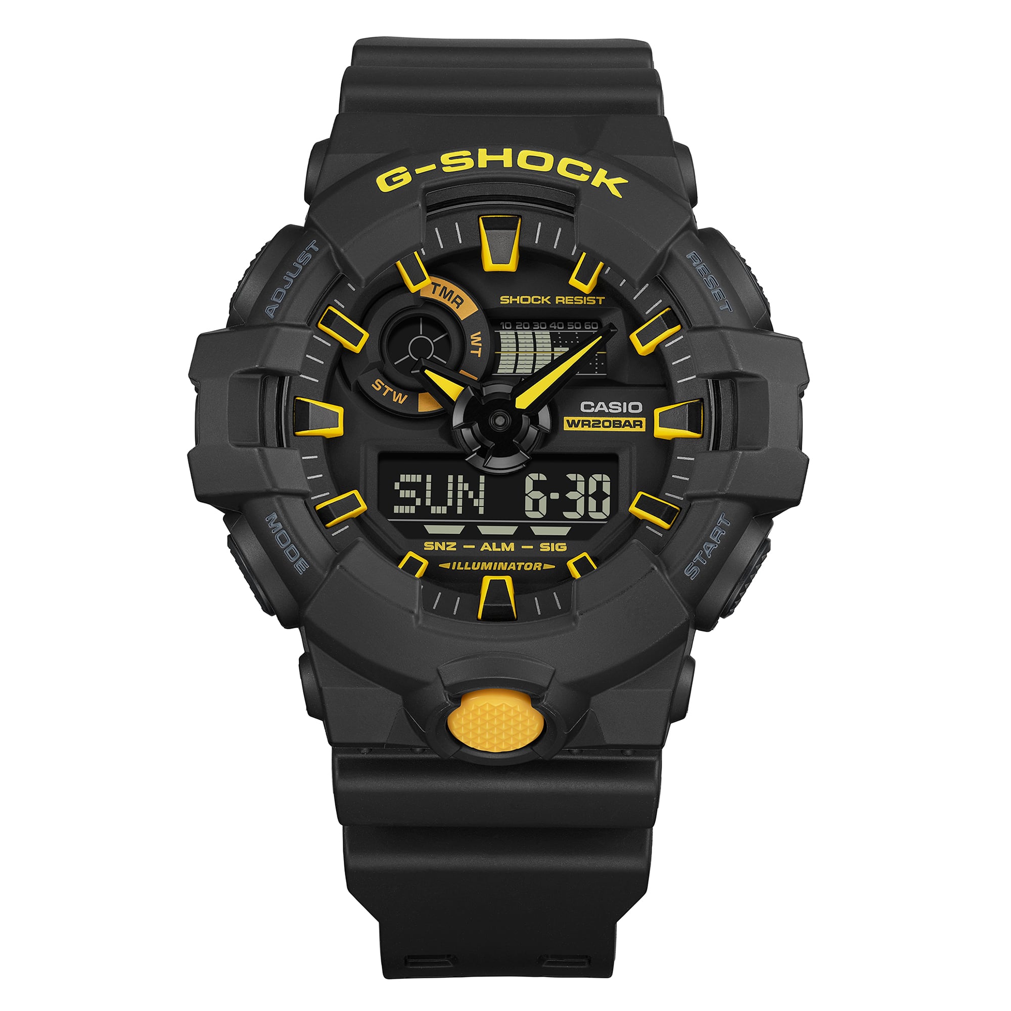 GA700CY-1A | G-SHOCK ANALOG-DIGITAL Black | CASIO