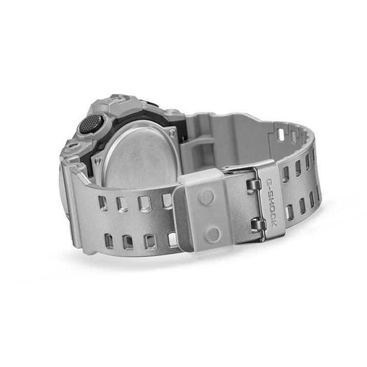 GA700FF-8A | Retro Futuristic Metallic Silver Men’s Watch by G-SHOCK ...