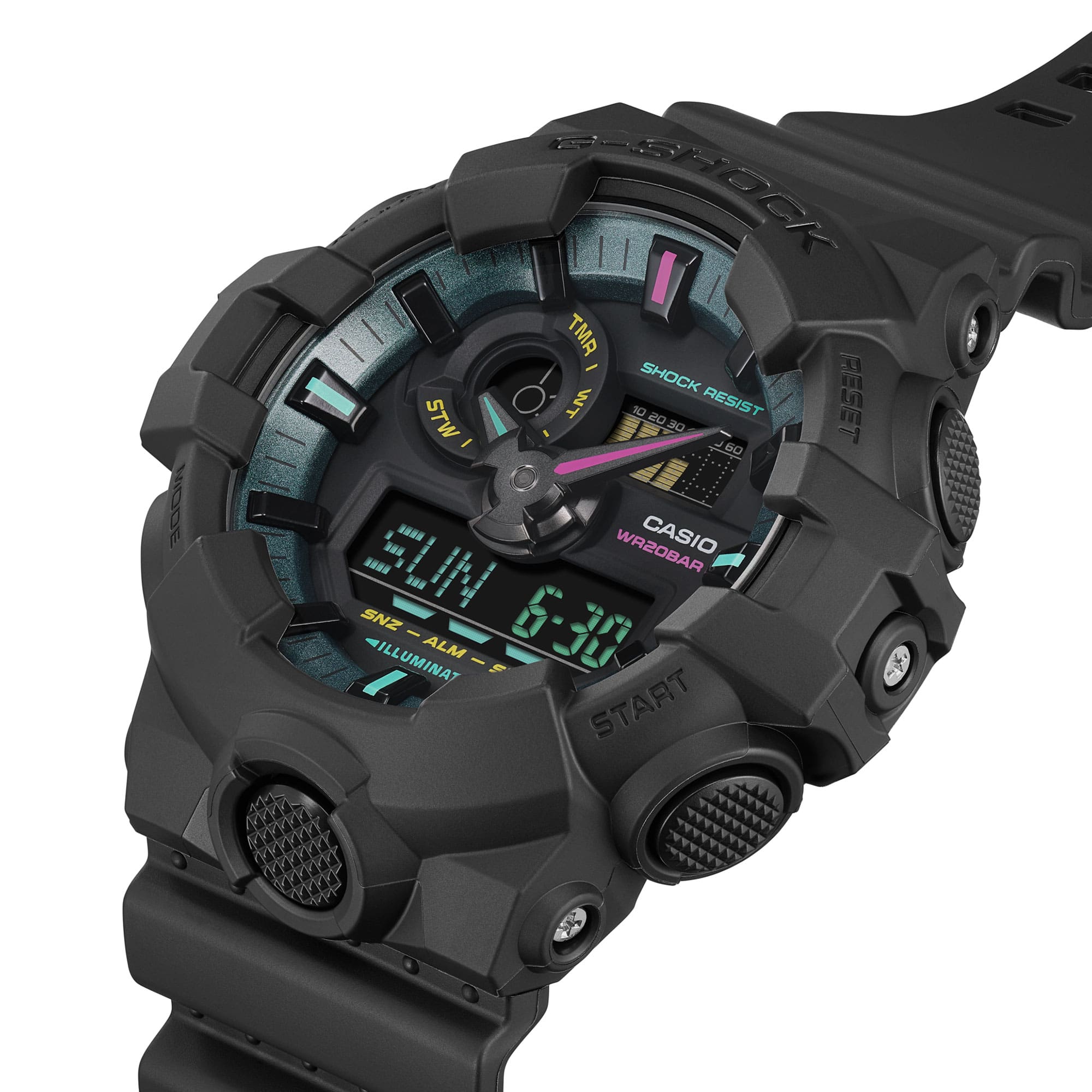 GA700MF-1A | Multifluorescent Big Military Watch | Casio G-SHOCK