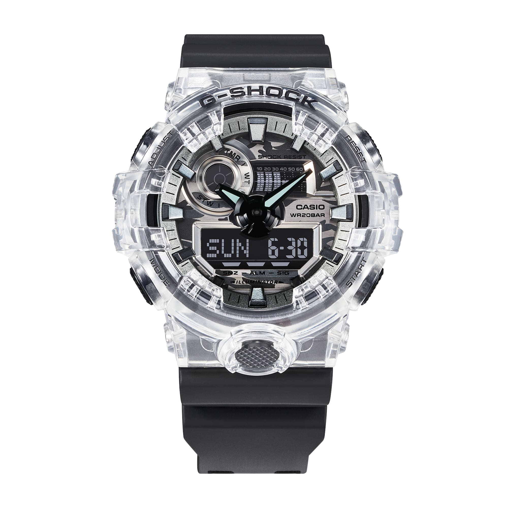 GA700SKC-1A | Transparent Analog-Digital Men's Watch - G-SHOCK | CASIO