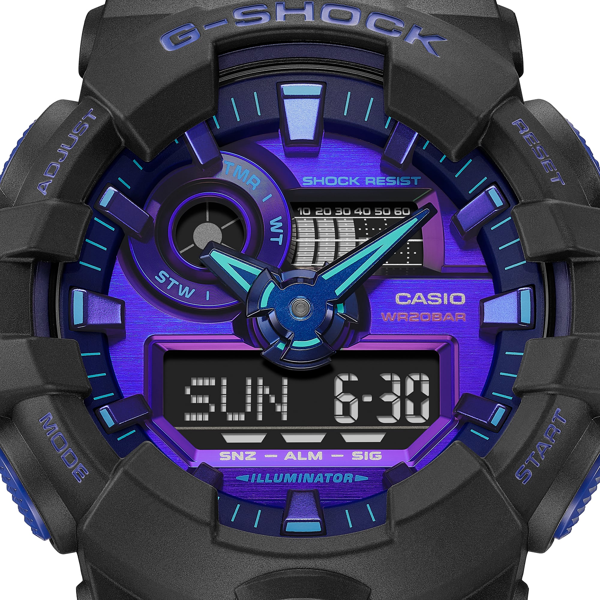 GA700VB-1A | Analog-Digital Men's Watch G-SHOCK | CASIO