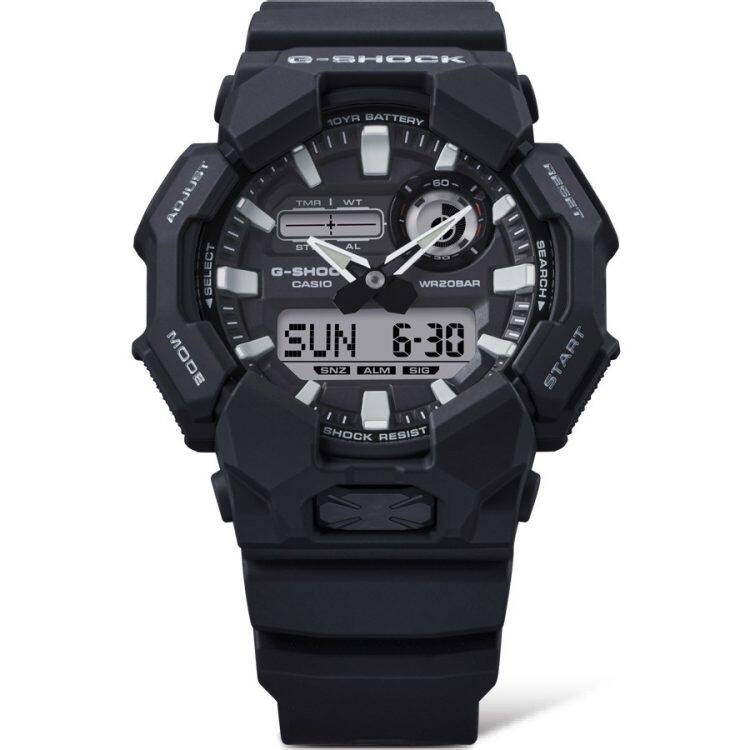 GA010-1A | G-SHOCK ANALOG-DIGITAL Black | CASIO