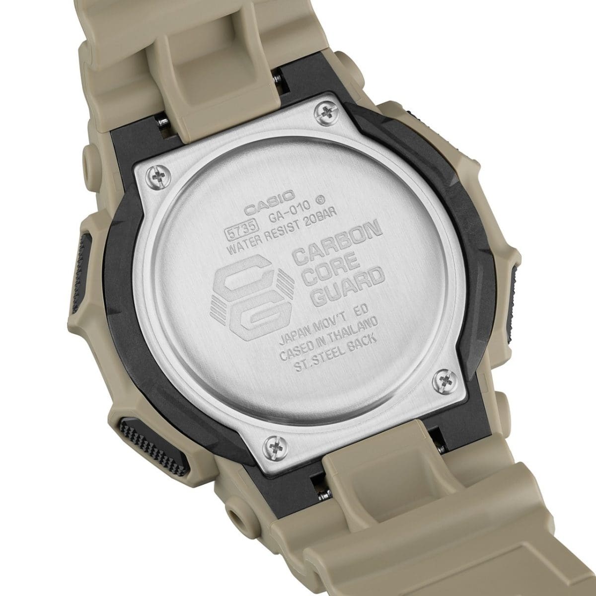 GA010-5A | G-SHOCK ANALOG-DIGITAL Brown | CASIO