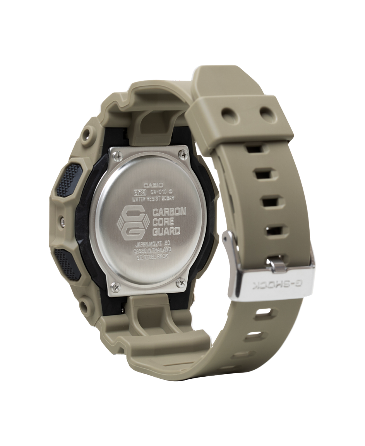 GA010-5A | G-SHOCK ANALOG-DIGITAL Brown | CASIO