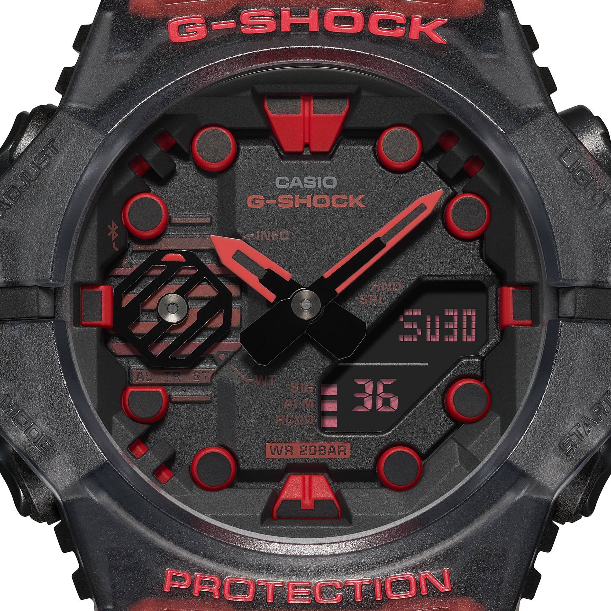 GAB001G-1A | G-SHOCK ANALOG-DIGITAL Transparent color | CASIO