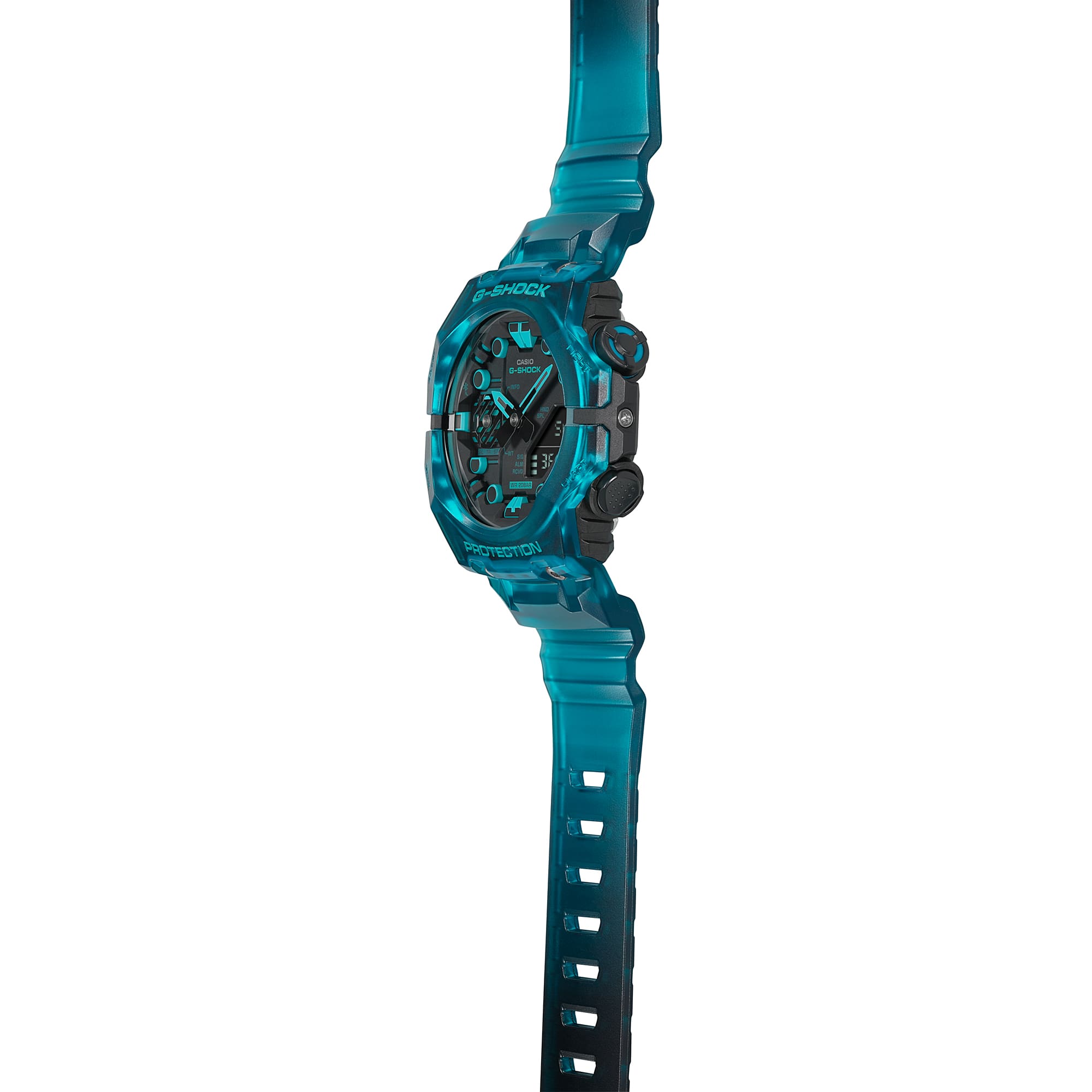 GAB001G-2A | G-SHOCK ANALOG-DIGITAL Transparent color | CASIO