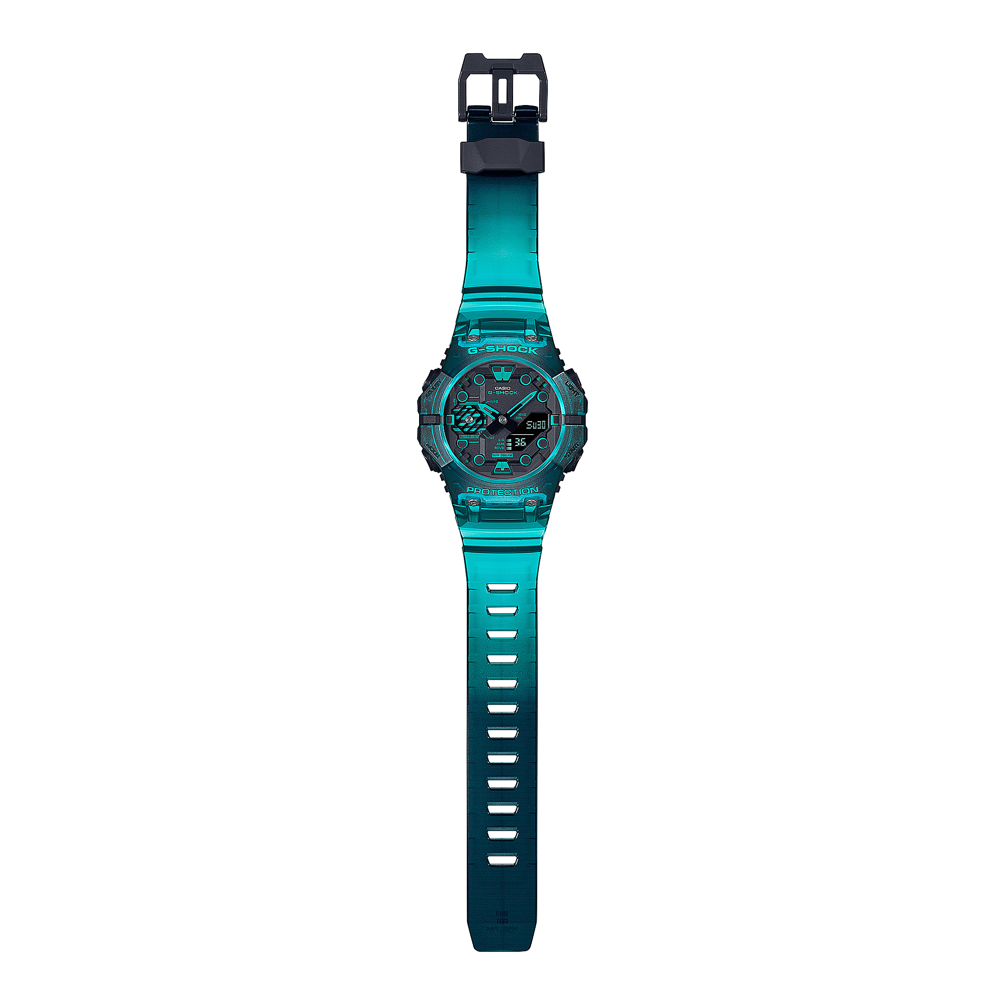 GAB001G-2A | G-SHOCK ANALOG-DIGITAL Transparent color | CASIO