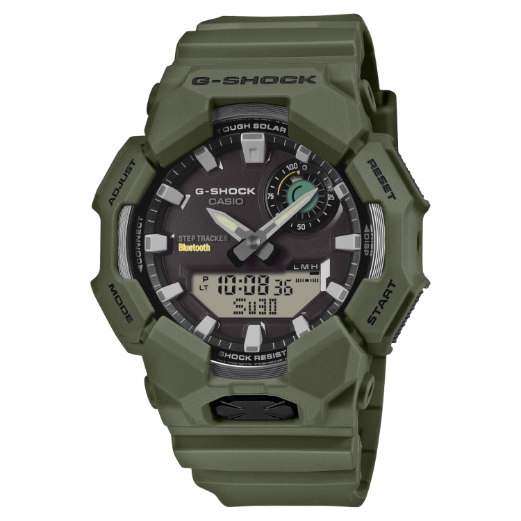 GAB010-3A | G-SHOCK ANALOG-DIGITAL Green | CASIO
