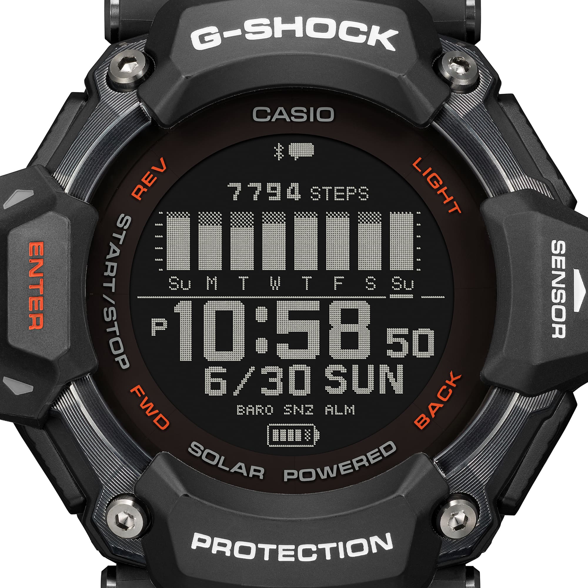 GBDH2000-1A | Black Multisport Watch G-SHOCK MOVE | CASIO