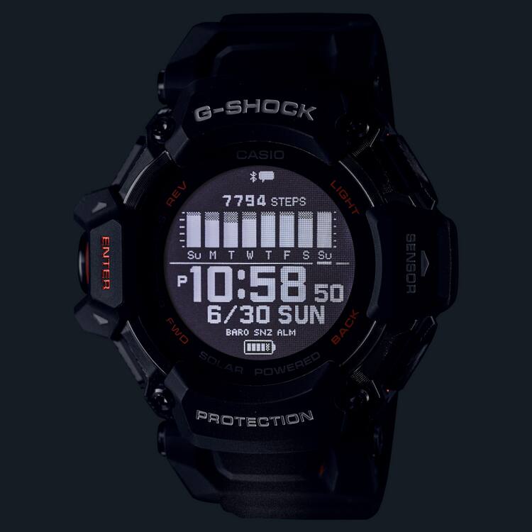 GBDH2000-1A | Black Multisport Watch G-SHOCK MOVE | CASIO