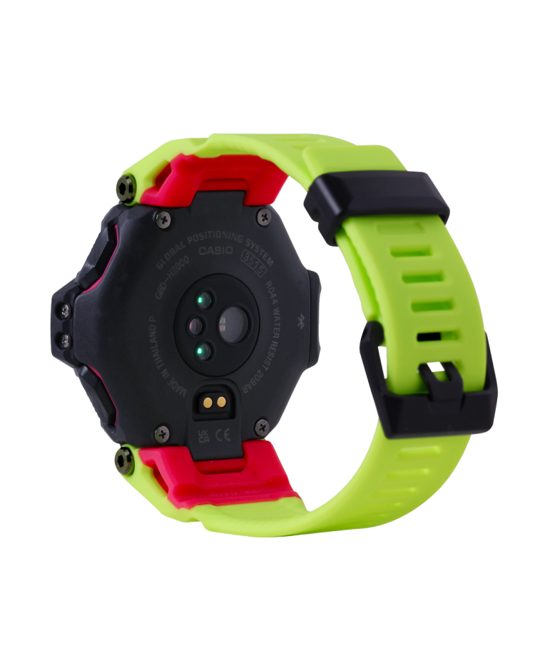 GBDH2000-1A9 | Black + Yellow Lightweight Watch for Athletes | CASIO