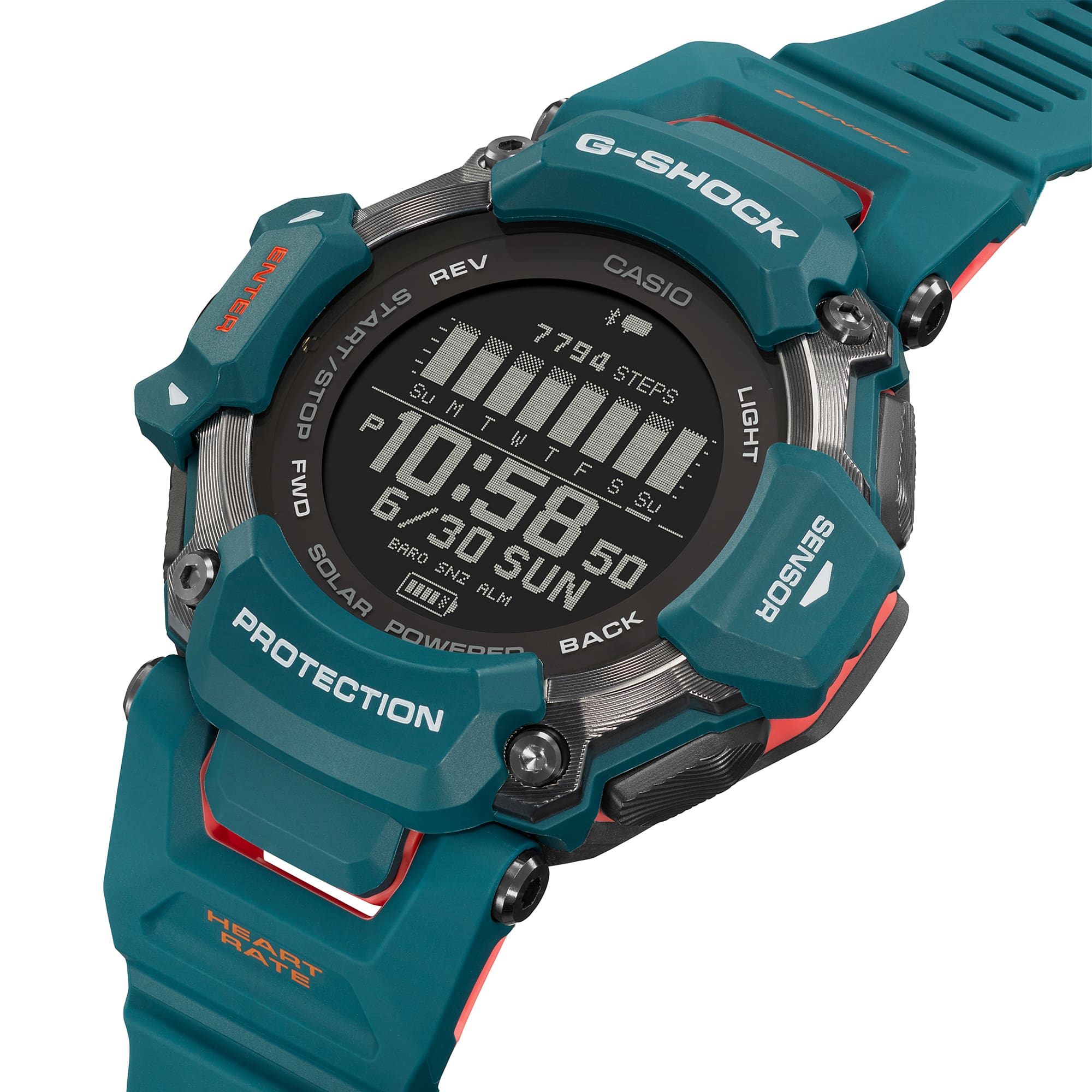 GBDH2000-2 | G-SHOCK G-SHOCK MOVE Blue, Light blue | CASIO