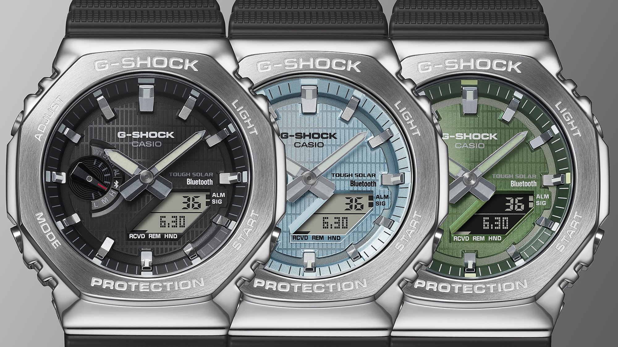 GBM2100A-1A2 | G-SHOCK G-STEEL Silver | CASIO