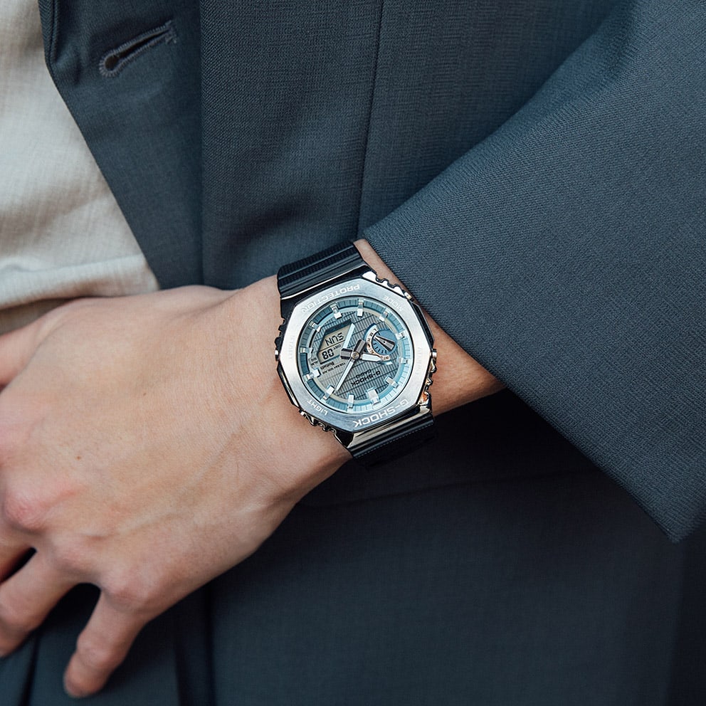 GBM2100A-1A2 | G-SHOCK G-STEEL Silver | CASIO