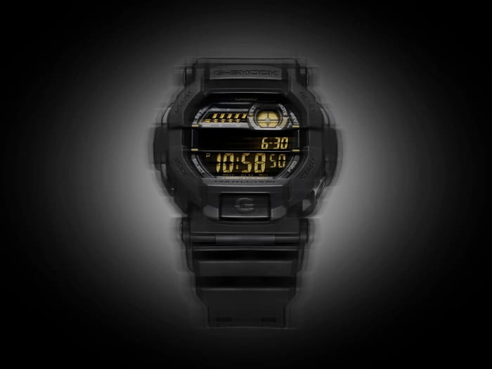GD350-1B | Digital Black Men's Watch G-SHOCK | CASIO