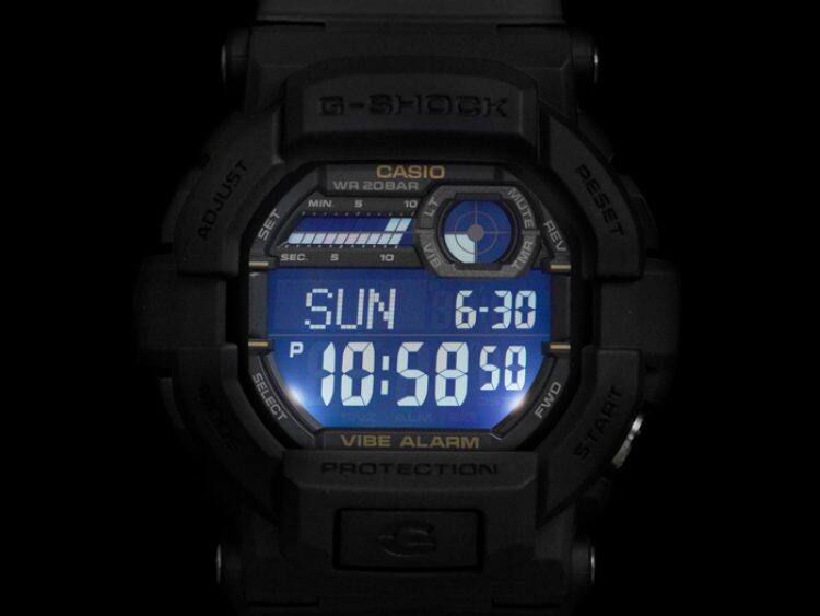 GD350-1B | Digital Black Men's Watch G-SHOCK | CASIO
