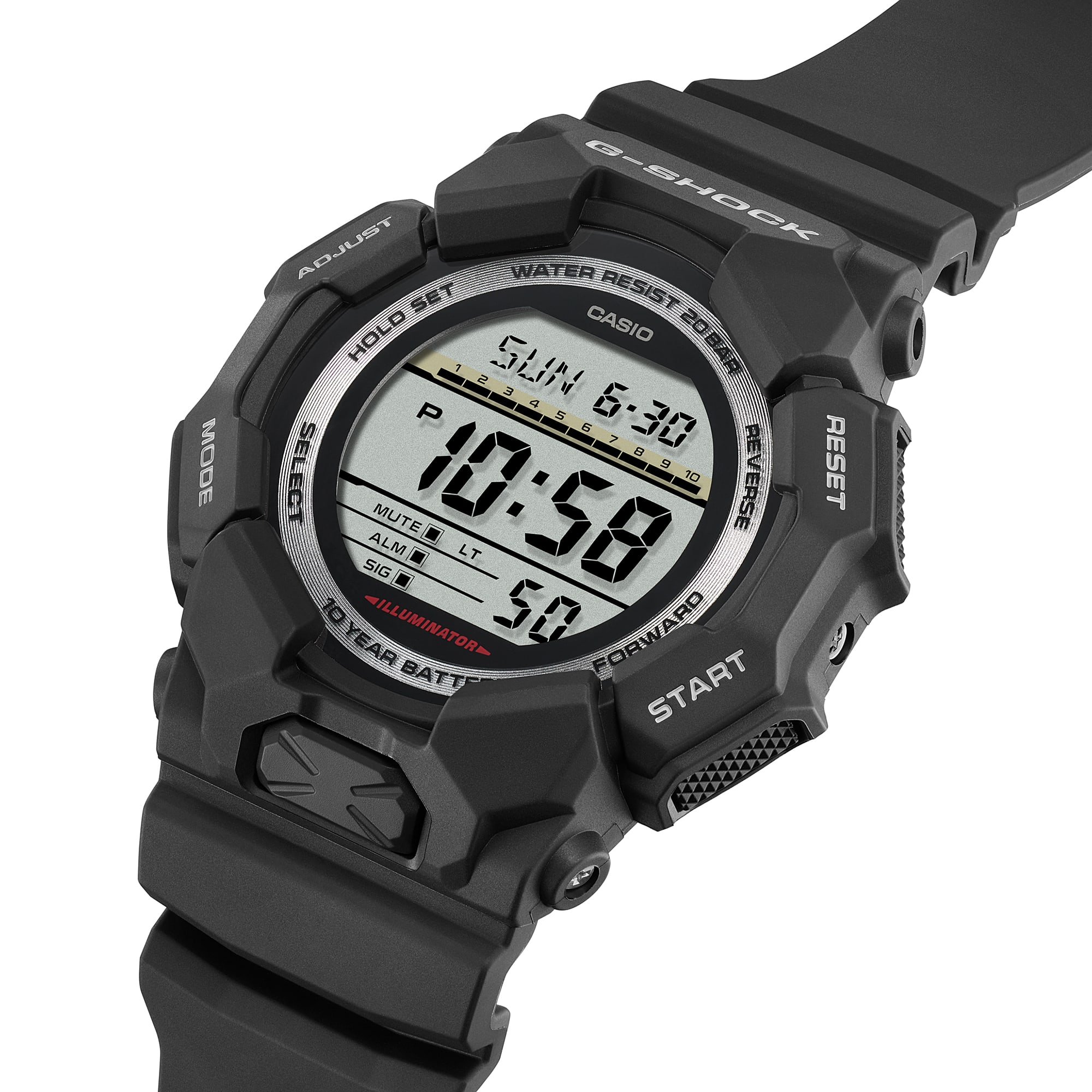 GD010-1 | G-SHOCK DIGITAL Black | CASIO