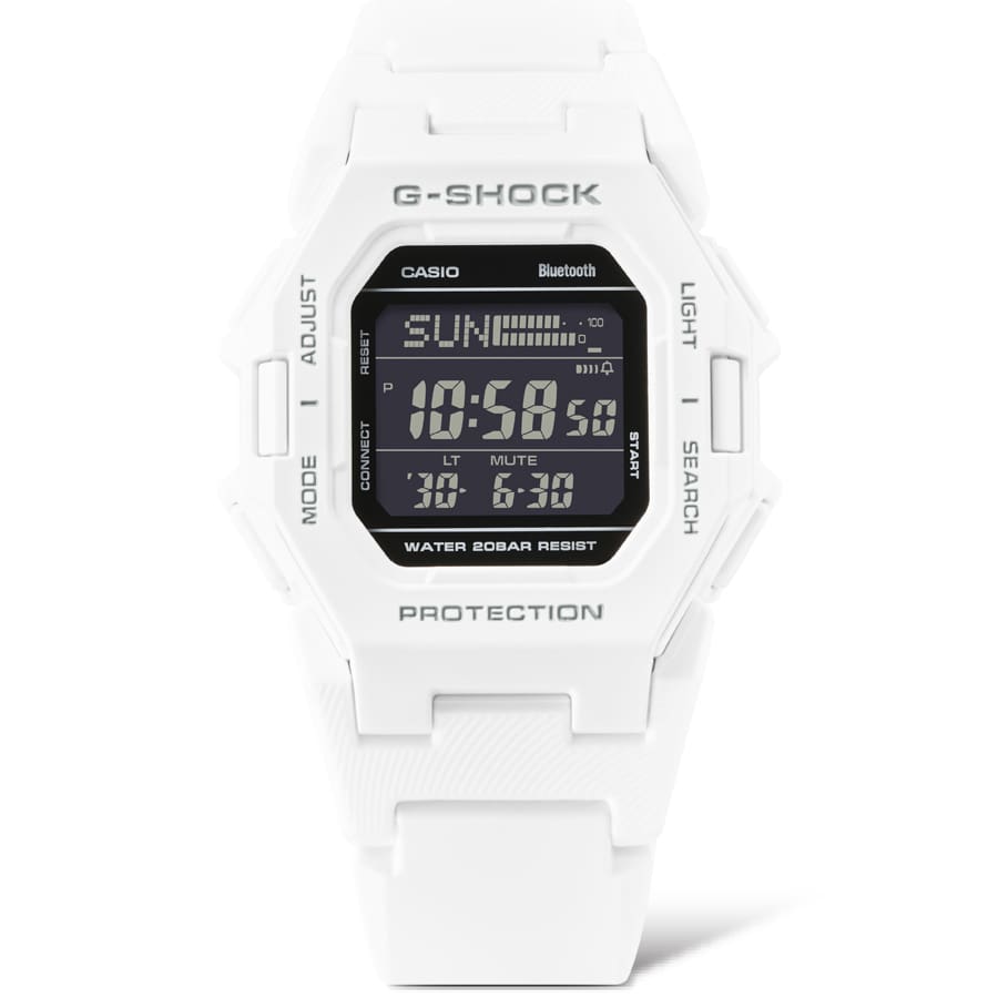 GDB500-7 | Small White Bluetooth® Digital Watch | Casio G-SHOCK