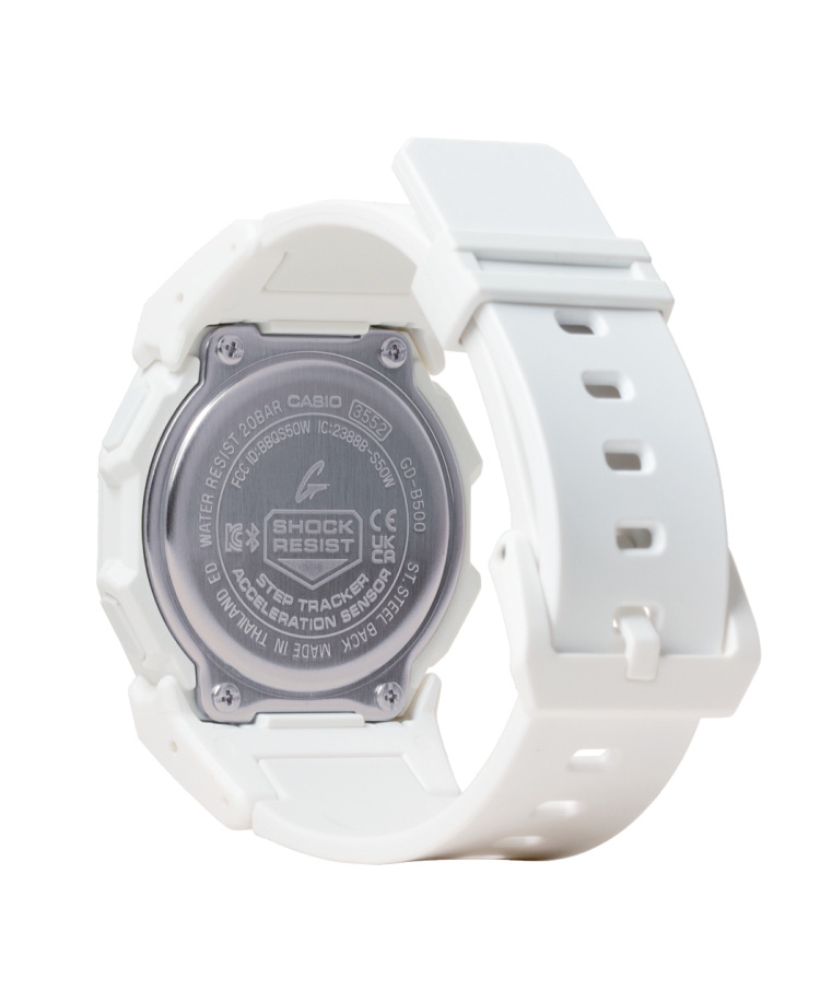GDB500-7 | Small White Bluetooth® Digital Watch | Casio G-SHOCK