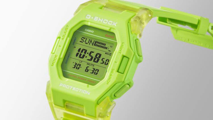 GDB500S-3 | Digital Green Step-Counter Watch | Casio G-SHOCK