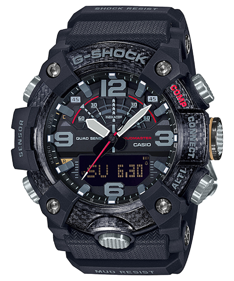 GGB100-1A | Black Mudmaster Men's Watch G-SHOCK | CASIO