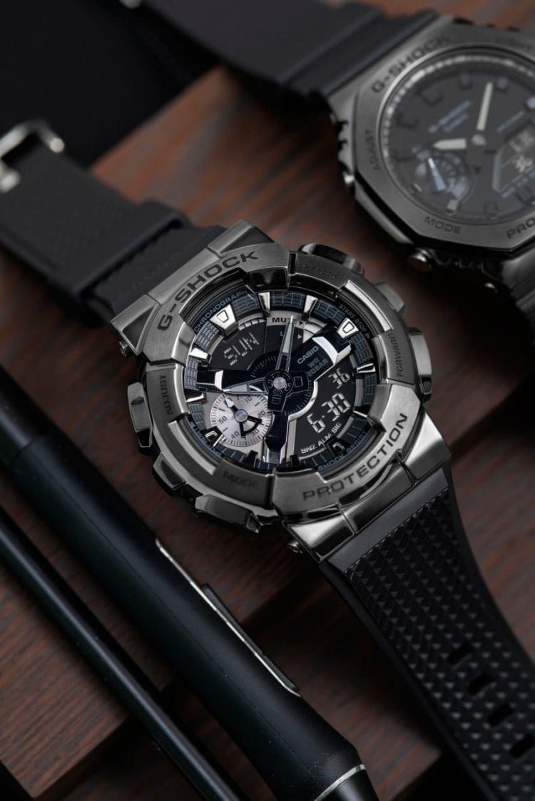 GM110BB-1A | G-SHOCK G-STEEL Black | CASIO