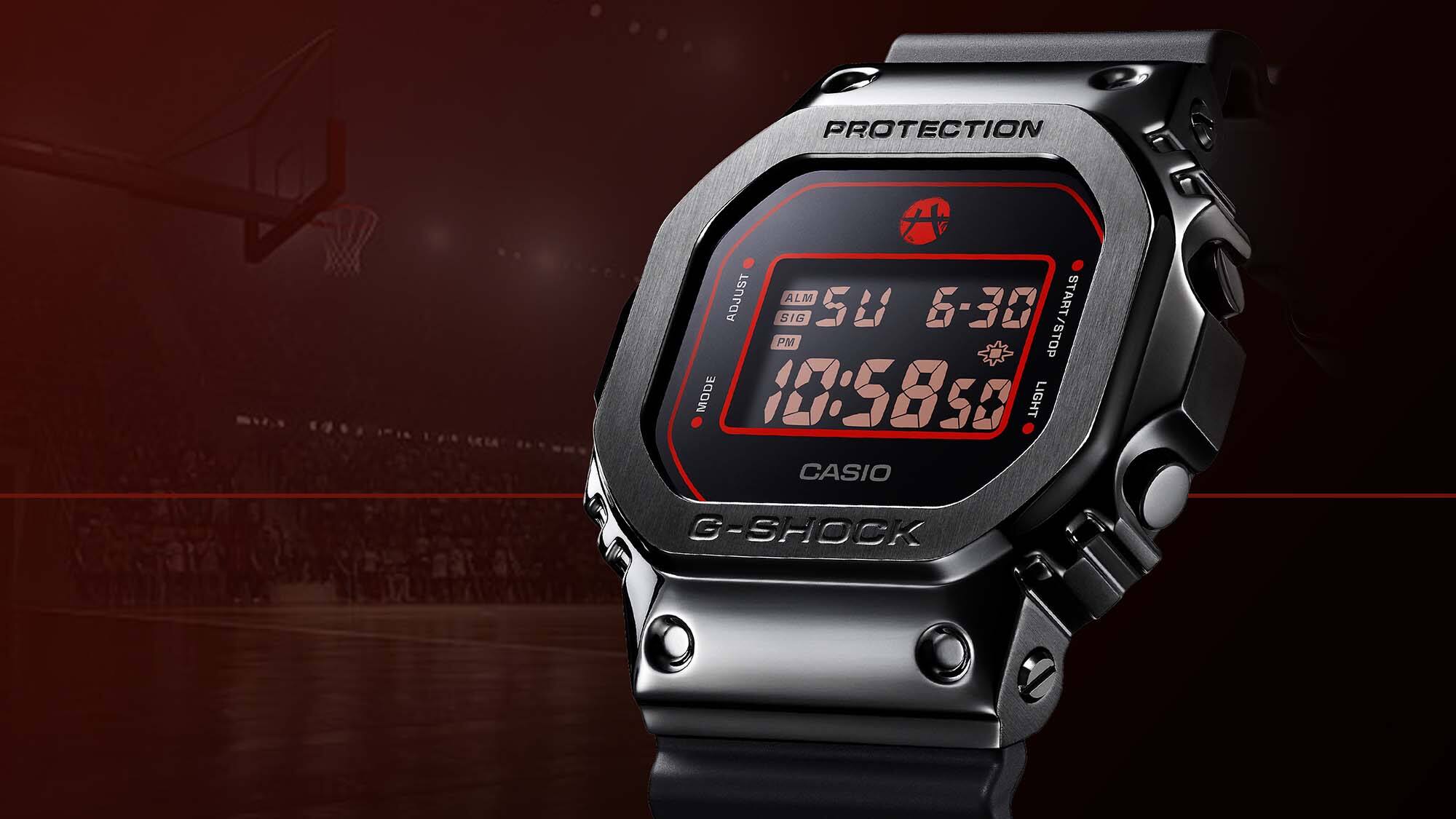Neue Uhr: Casio G-Shock GM5600RH-1 Rui Hachimura Signature Model